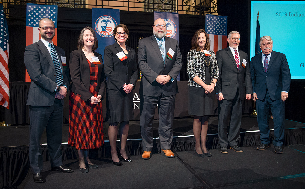 Champions of legal aid, civics education honored - The Indiana Lawyer