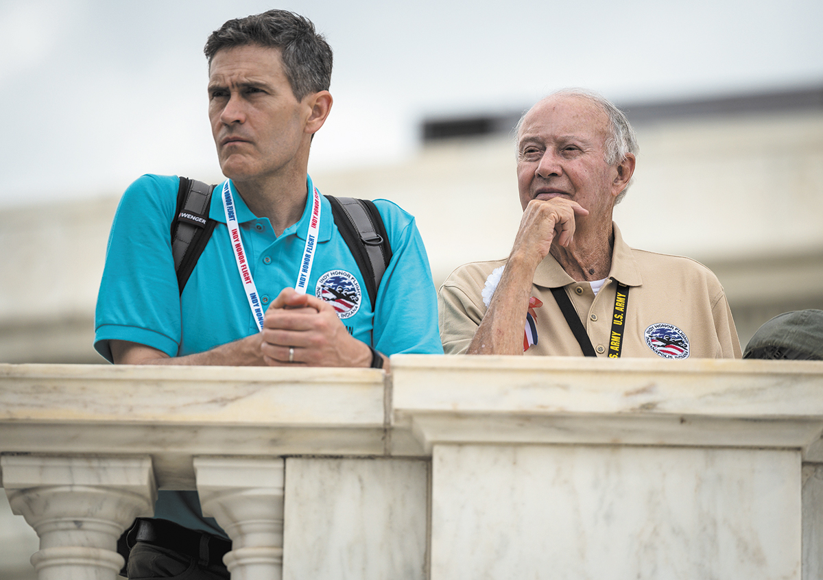 Honored to serve: Dentons attorney, veteran celebrated on Indy Honor ...