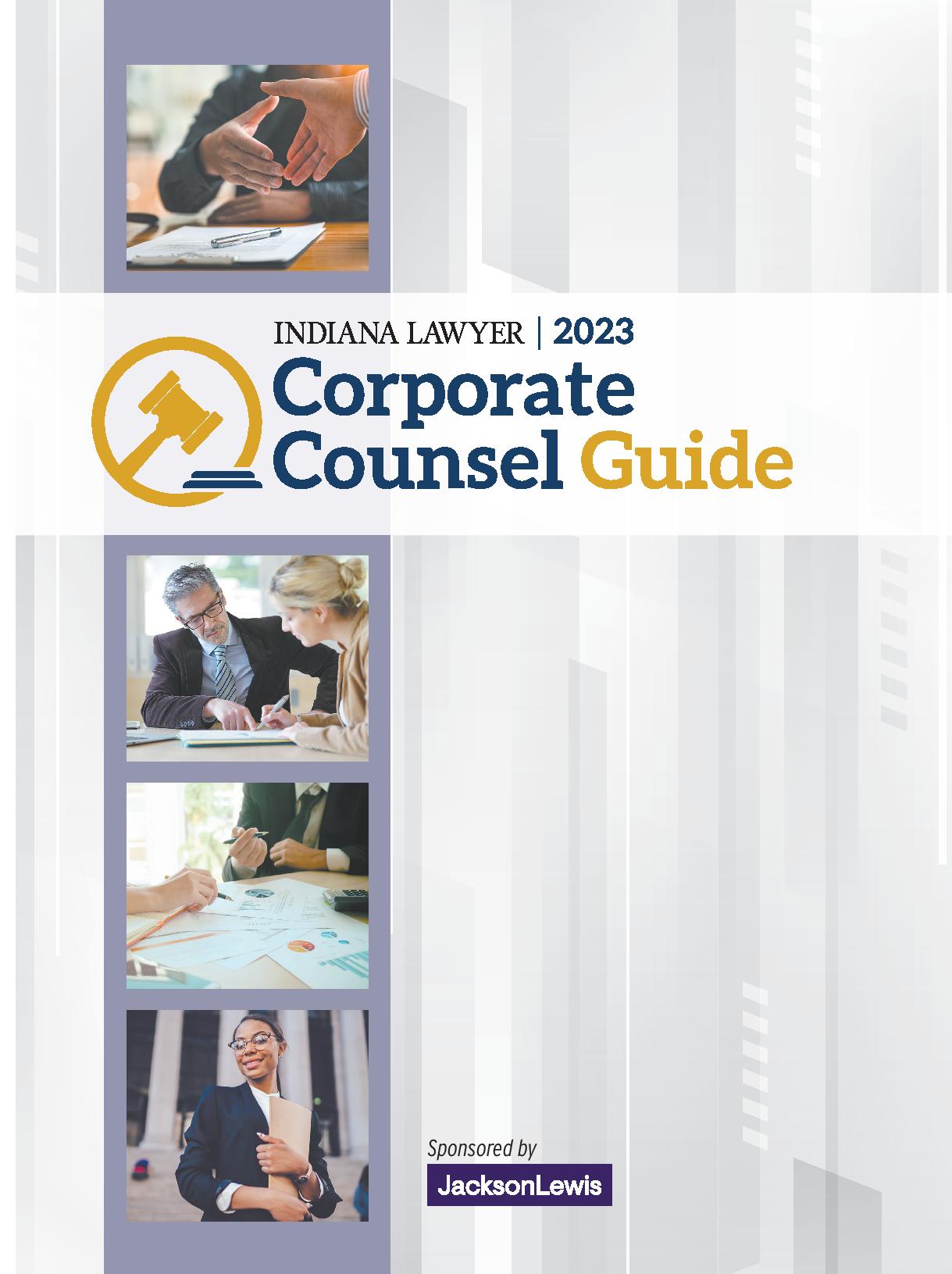 2023 Corporate Counsel Guide goes live in print, online - The Indiana ...