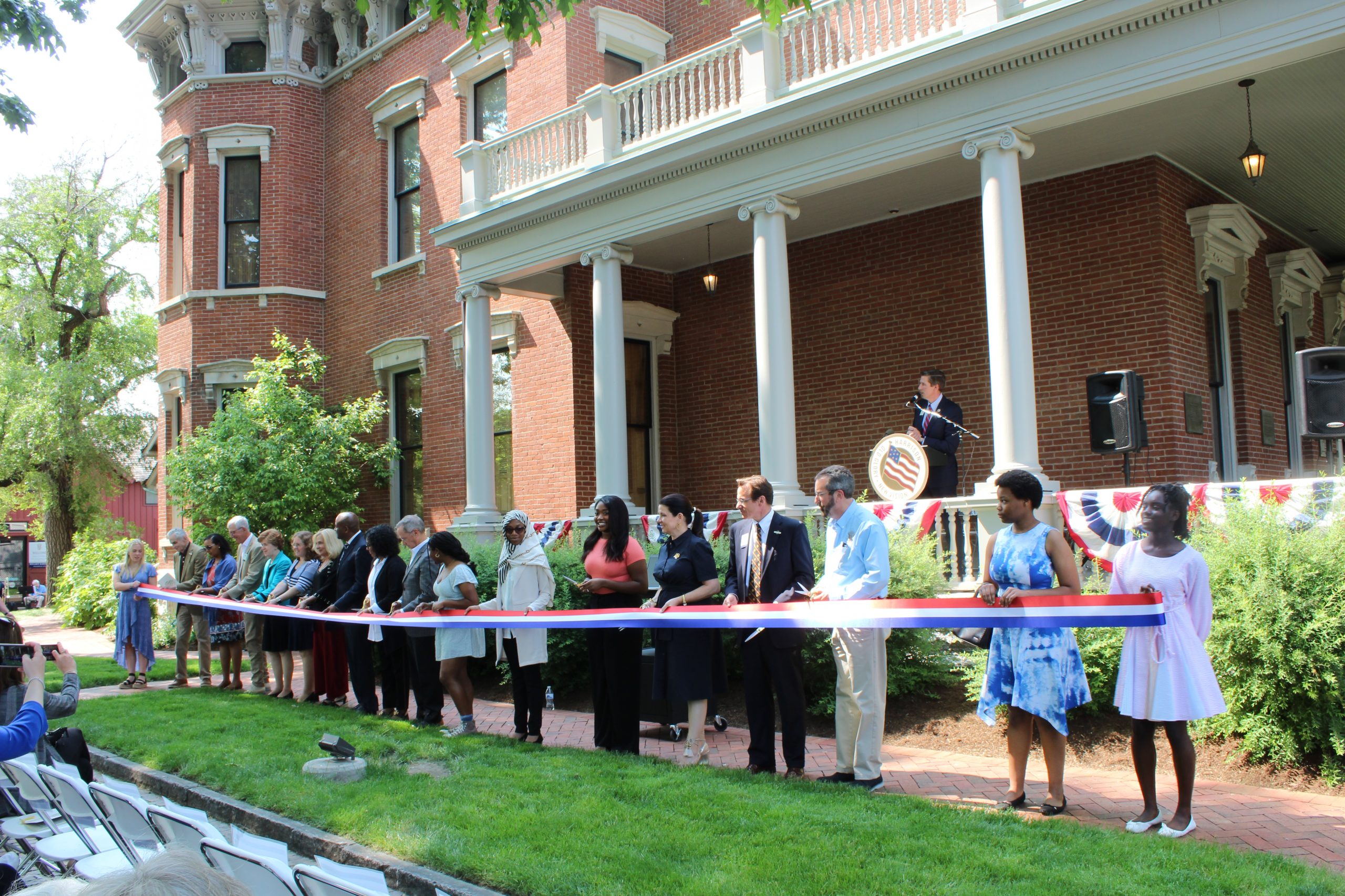 Benjamin Harrison Presidential Site celebrates the culmination of ...