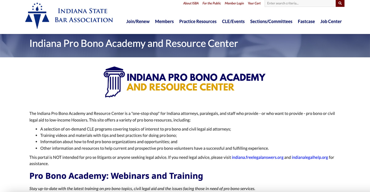 Online academy, resource center to ‘enhance’ pro bono culture in ...