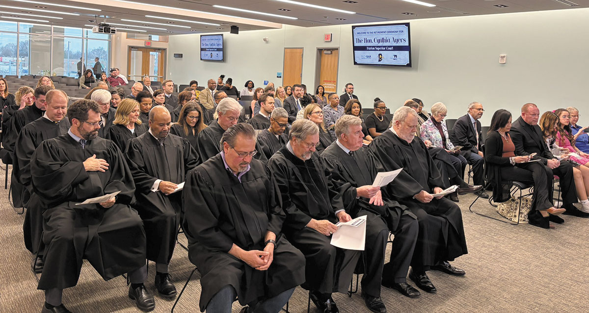 IndyBar: IndyBar Celebrates Judges’ Accomplishments - The Indiana Lawyer
