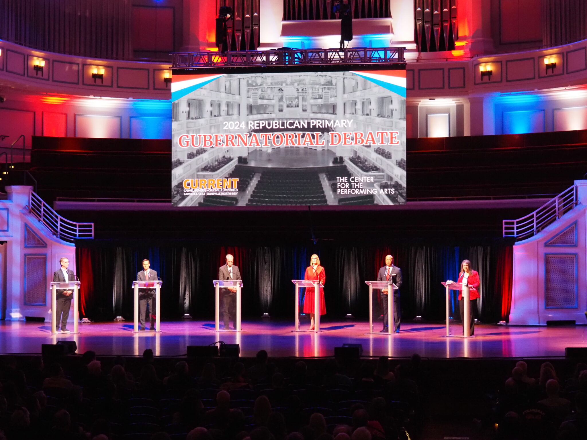 Key moments from the first GOP debate for Indiana governor - The ...
