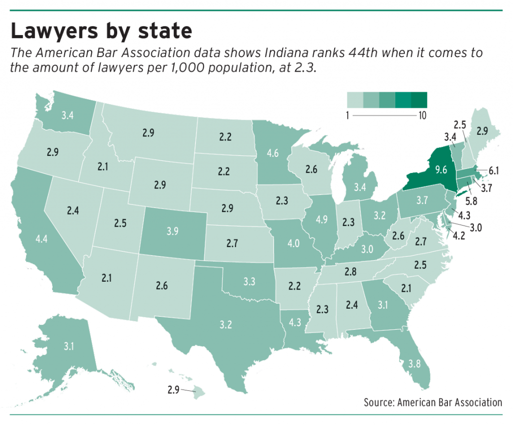 New steps work to fill rural dearth of lawyers - The Indiana Lawyer