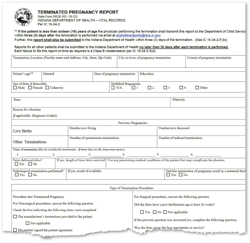 Lawsuits challenge state’s release of abortion documents - The Indiana ...