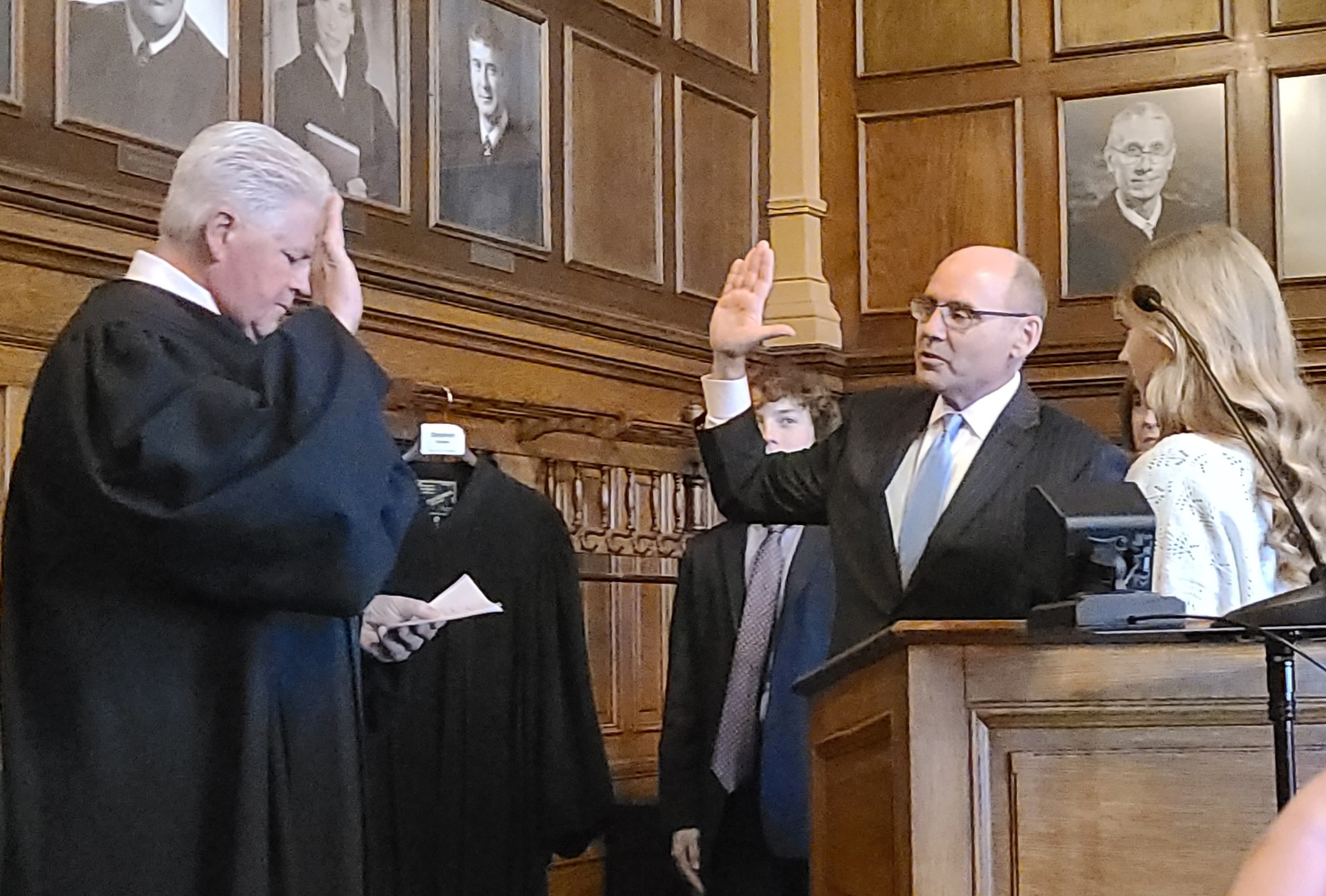 'Boundless energy and enthusiasm': Judge Scheele honored at robing ...