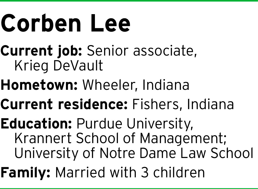 The Closer: A Q&A with Corben Lee, senior associate at Krieg DeVault ...