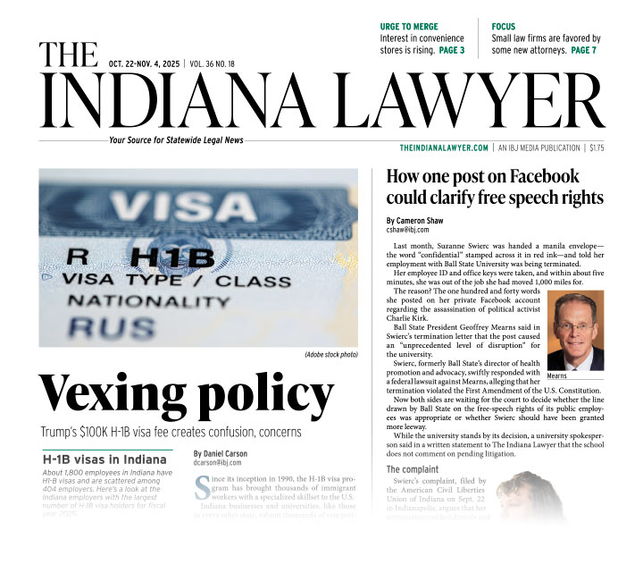 List of new Indiana laws approved this year - The Indiana Lawyer
