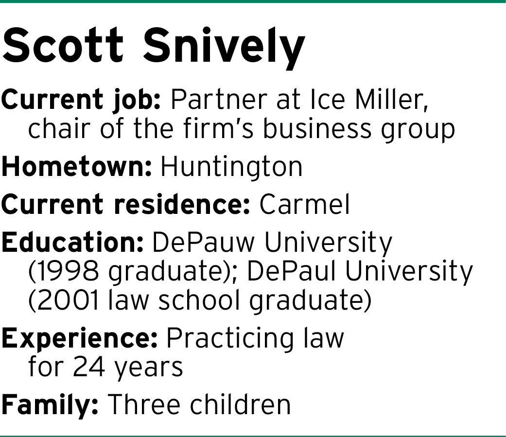 The Closer: A Q&A with Scott Snively, partner at Ice Miller - The ...
