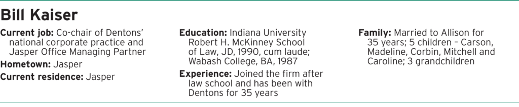 The Closer: A Q&A with Dentons' Bill Kaiser - The Indiana Lawyer