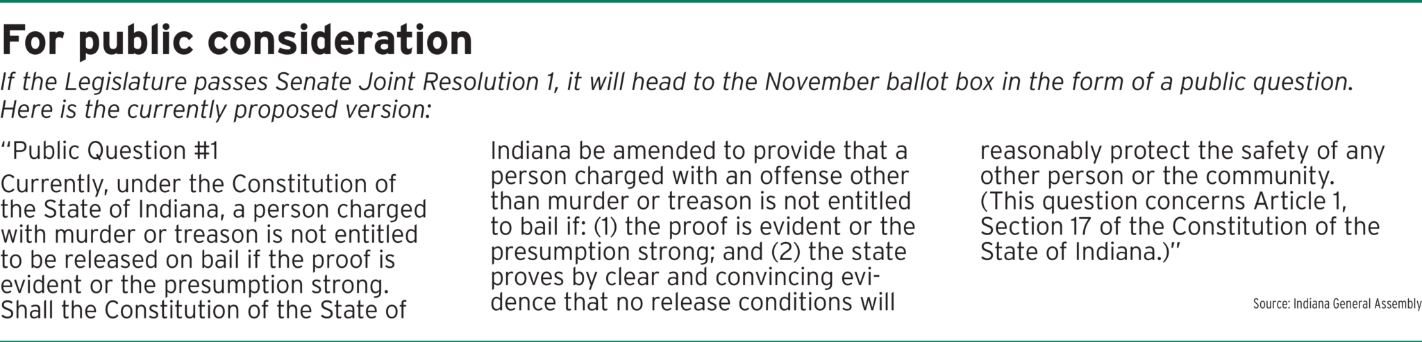 New bail legislation aims to weigh due process and public safety - The ...